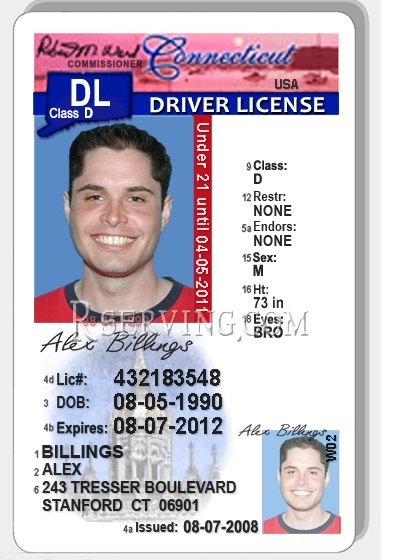 Connecticut Drivers License